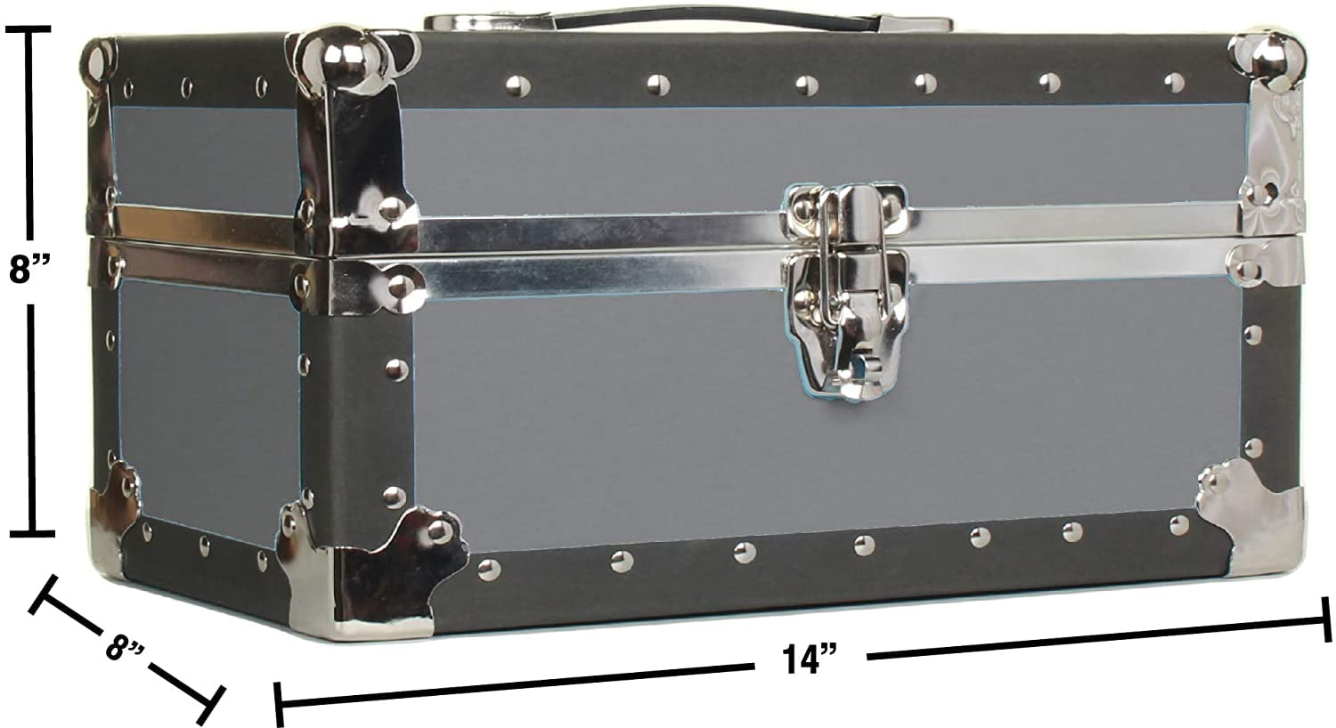 Gilbin Summer Camp and College Dorm Mini Storage Trunk Organizer ...