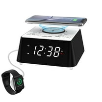 iTOMA Alarm Clock Radio, Bluetooth, Dual Alarm, USB Rechargeable ...
