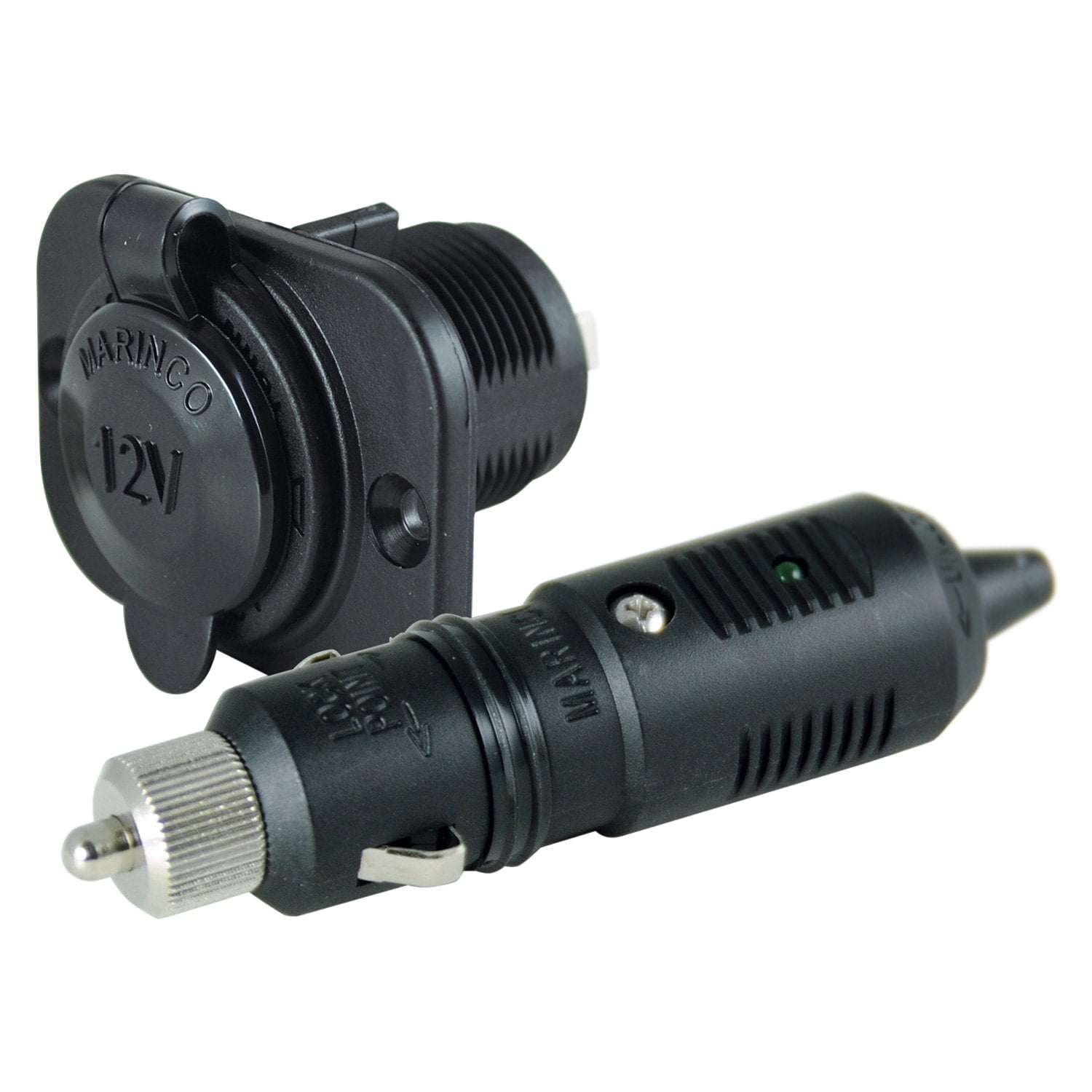 Marinco 12VPK - 12V Receptacle and Plug - Walmart.com - Walmart.com