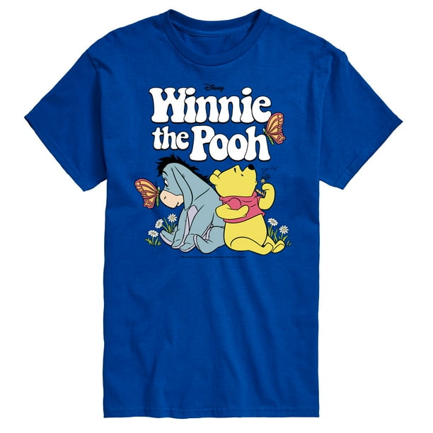 Winnie the Pooh - Pooh Bear and Eeyore Sitting and Relaxing - Men's ...