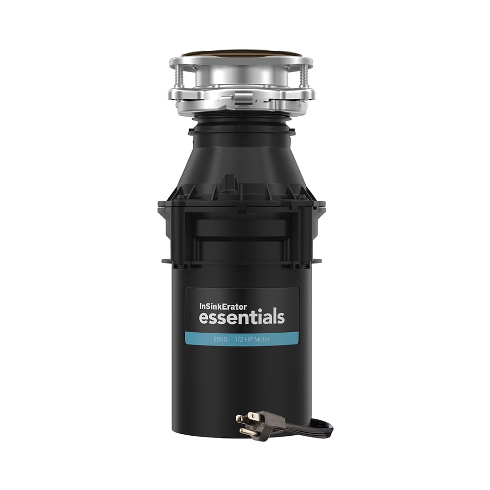 Open Box InSinkErator Essentials ES50 1/2 HP Continuous Feed Kitchen ...