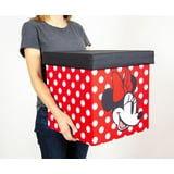 Disney Child Polka Dot Bedroom Use Polyester Storage Box, Red - Walmart.com