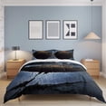 Cracked Earth Bedding Duvet Cover Set King Size 4 Pieces, Abyss Hole ...