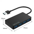 High Speed USB 3.0 Hub, 4 Port Multiport Extender, Computer Expansion ...