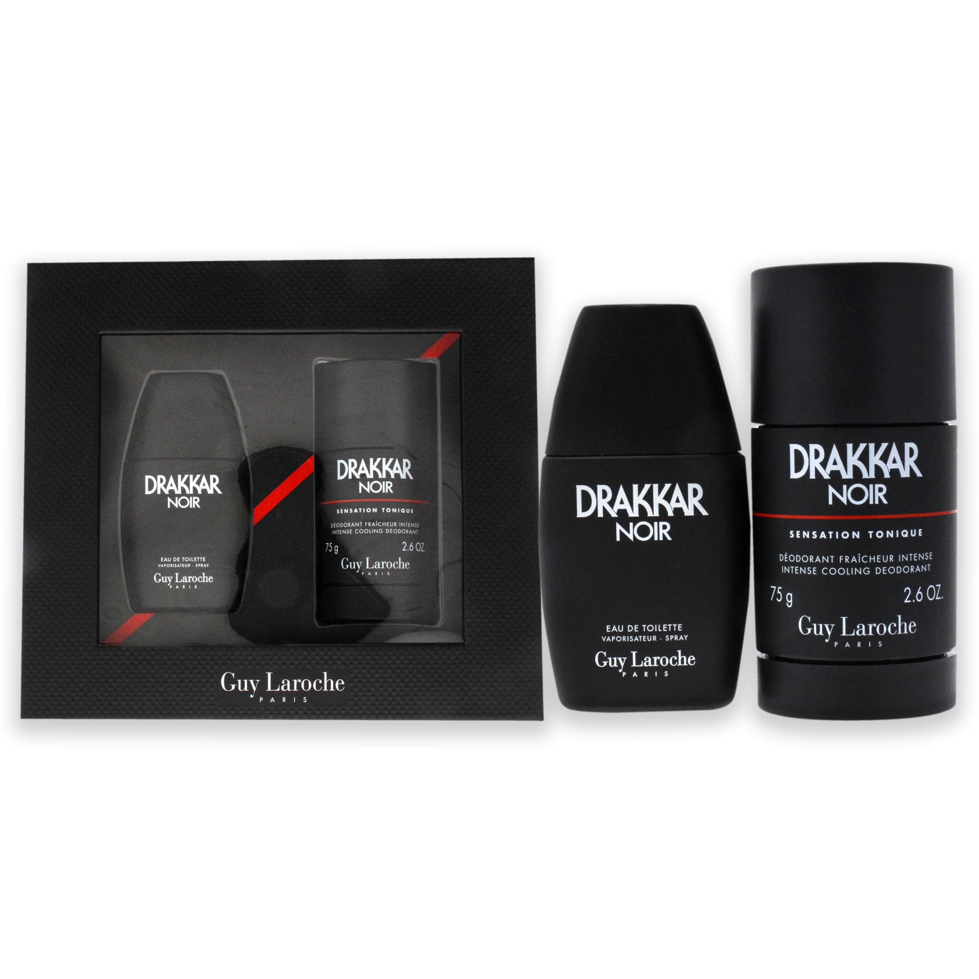 Drakkar noir by guy laroche for men - 2 pc gift set 1oz edt spray, 2 ...