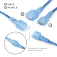 Ever Start 15-Piece Slide Connectors Female, Blue, Fits16-14 Gauge for ...