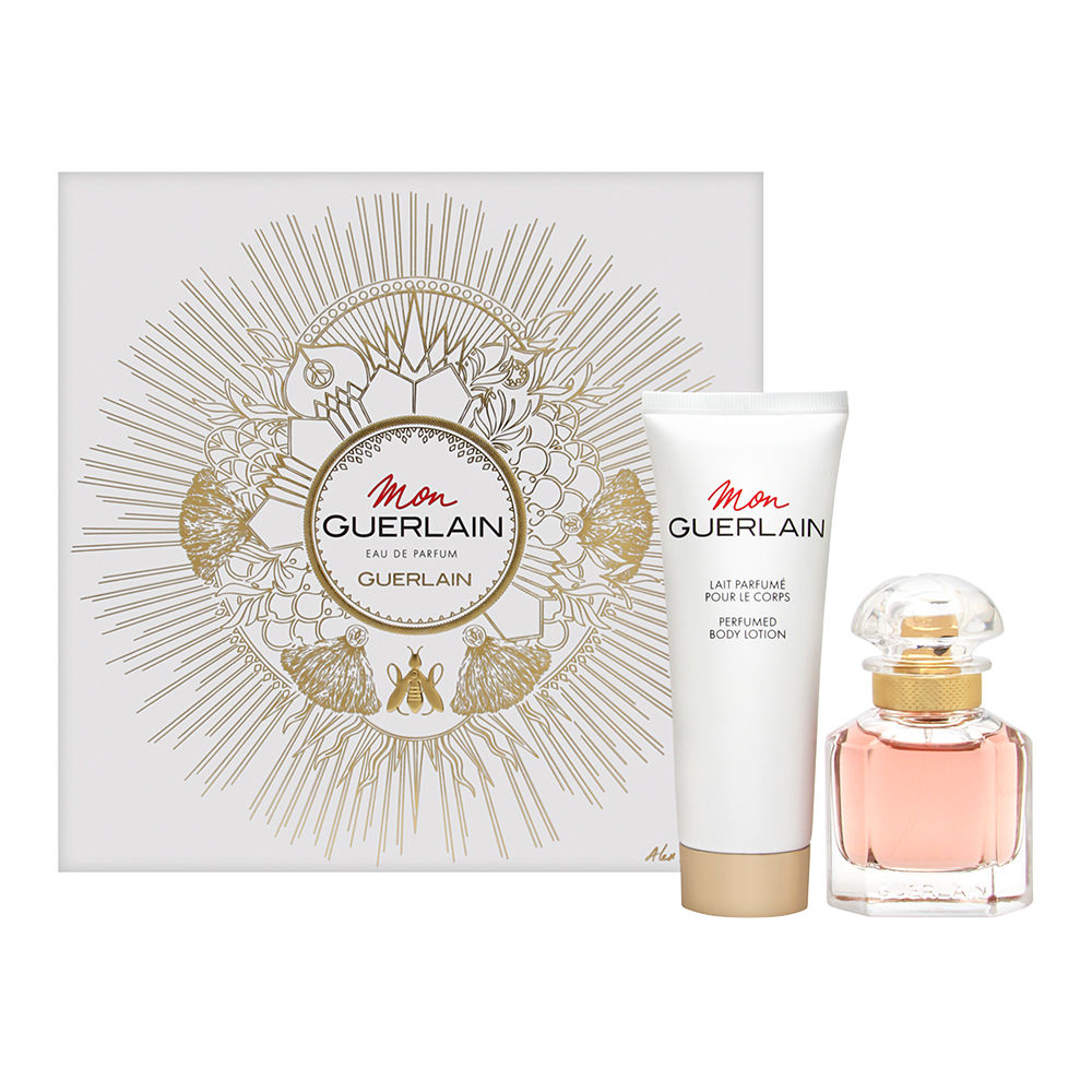 Mon Guerlain by Guerlain for Women 2 Piece Set: 1 oz Eau De Parfum ...