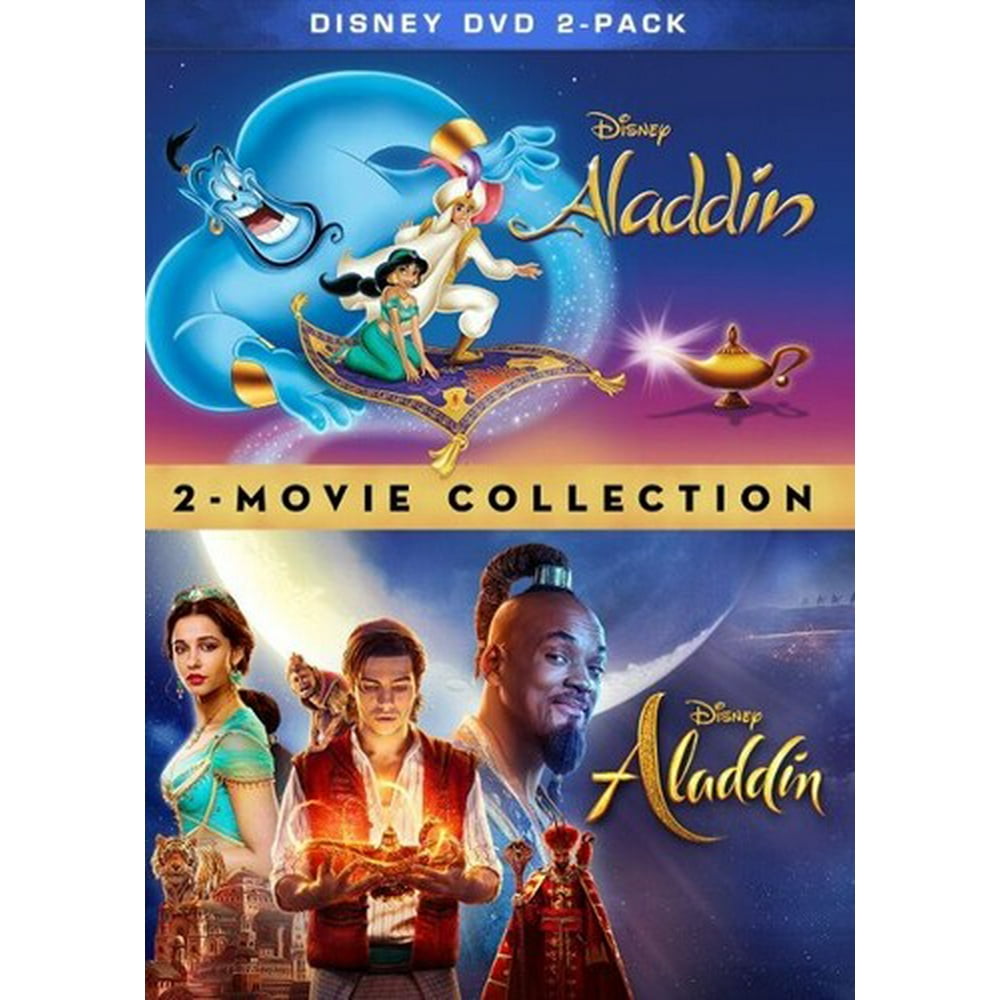 Aladdin (1992) / Aladdin (2019): 2-Movie Collection (DVD) - Walmart.com ...