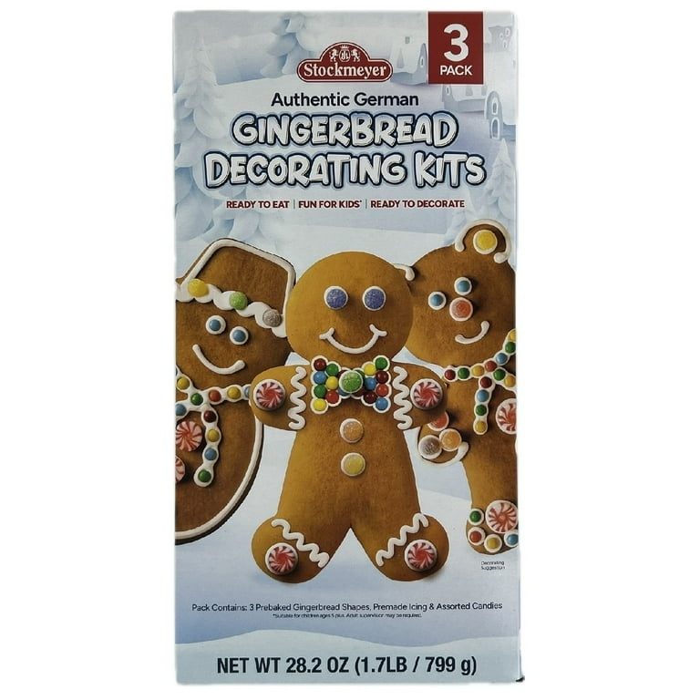 Giant Gingerbread Man Cookie Kit
