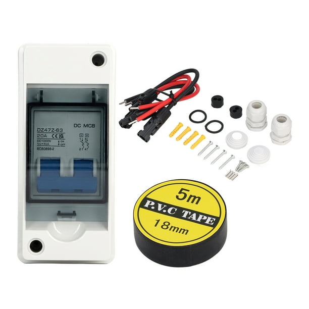 Solar Disconnect Switch 20A IP65 Waterproof Plug and Play PV Circuit ...