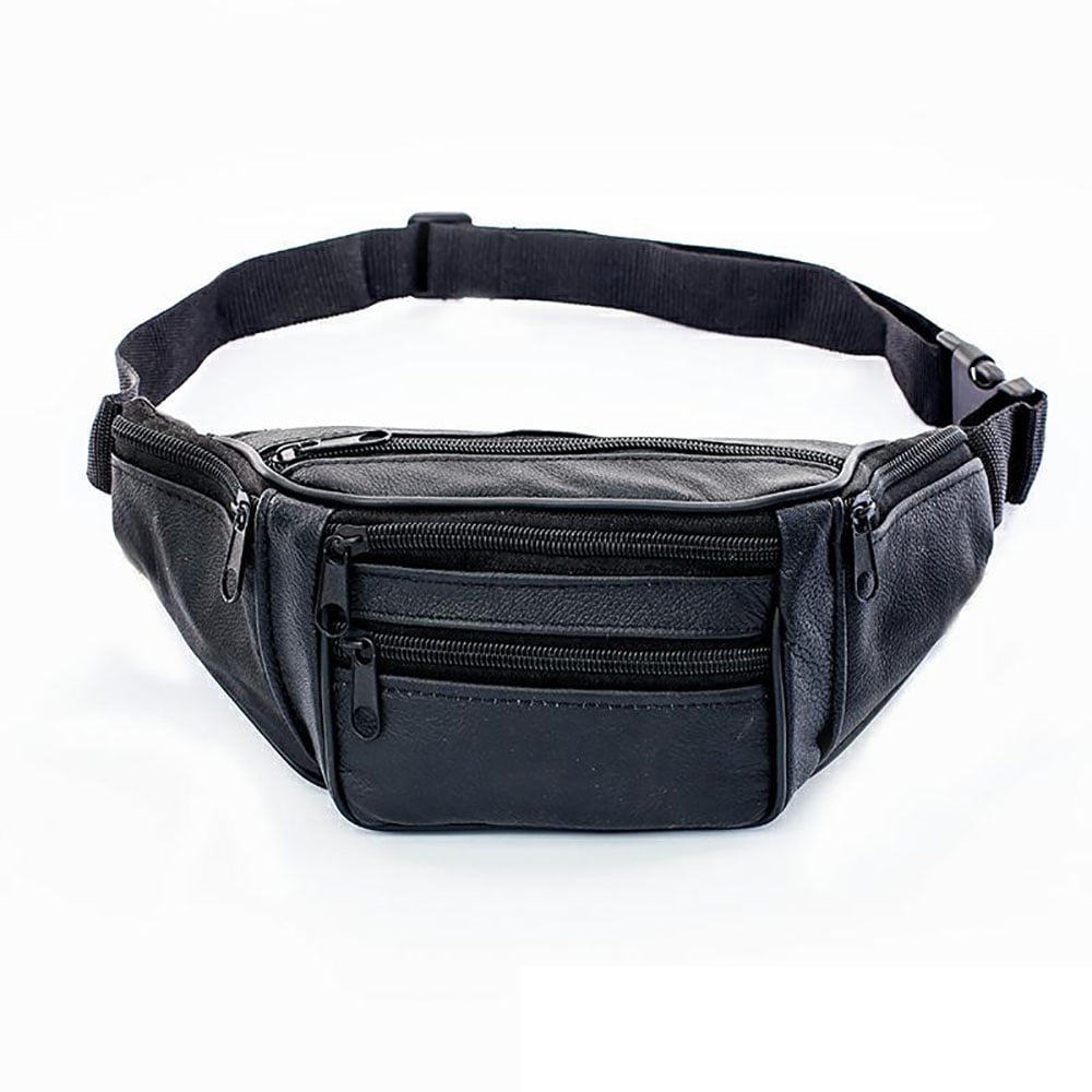 Click here for Kzkr Leather Fanny Pack Mens Waist Belt Bag Womens... prices