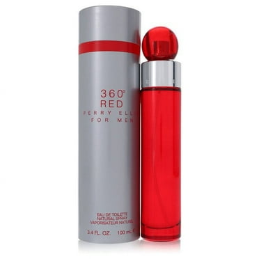 Perry Ellis 360 Red Cologne for Men, Eau De Toilette Perfume Spray, 3.4 ...