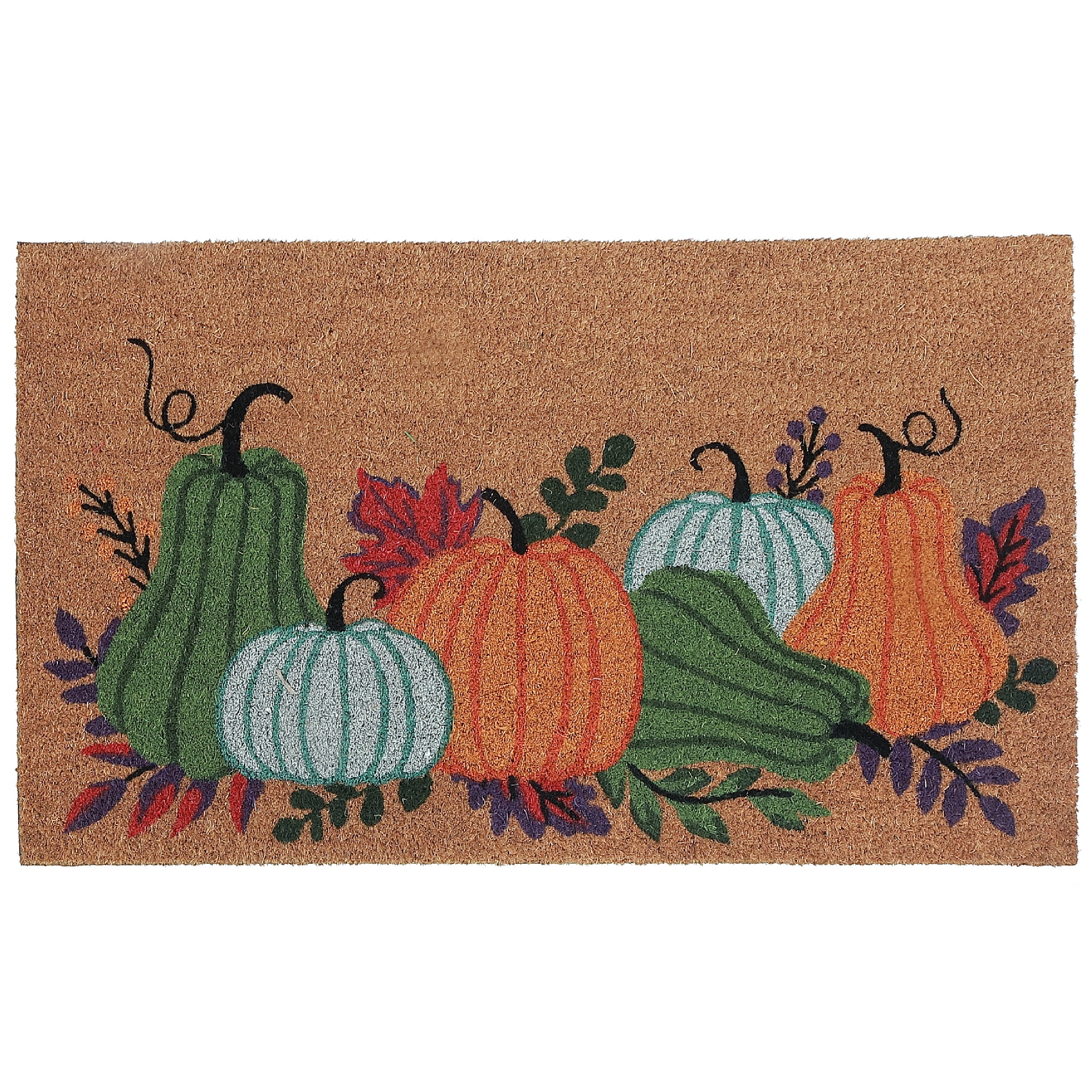 Click here for Ih Casadécor Coir Door Mat (Pumpkins) 18x30 prices