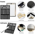 Motivational Millionaire Mindset Canvas Wall Art How to Make One ...