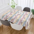 60x60in Square Printed Tablecloth Easy-Care Decorative Table Cloth for ...