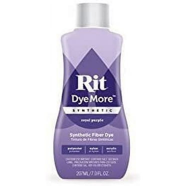 Rit DyeMore for Synthetics Fabric Rejuvenator, Royal Purple, 7 fl.oz ...