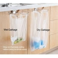 Trash Bag Holder, Happon Recycled Reusable Hanging Stainless Steel Bags ...
