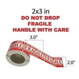 2 Rolls / 1000 Labels, Fragile "Do Not Drop" Handle With Care "Thank ...