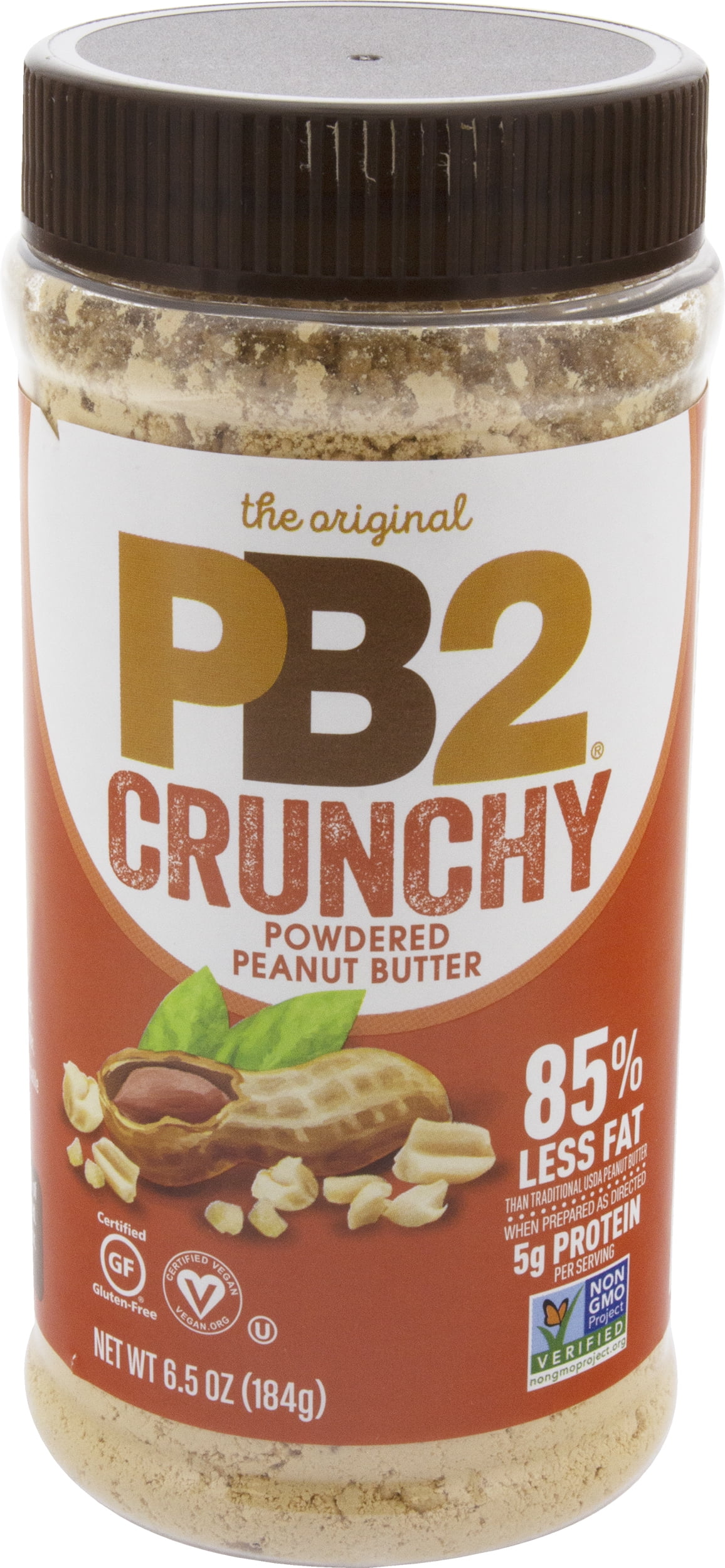 PB2 Crunchy Powdered Peanut Butter 6.5oz - Walmart.com