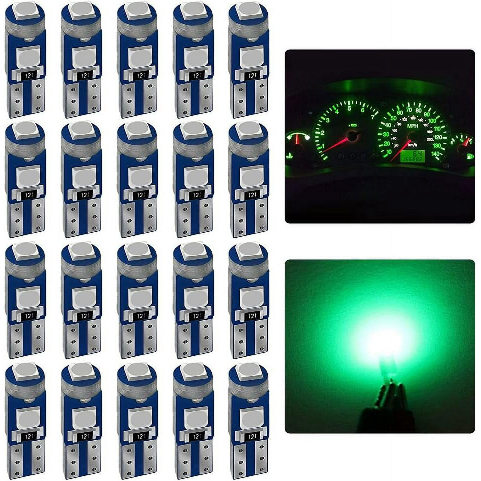 Click here for Oruyrop 20 Piece T5 Led Bulbs Dashboard Lights 303... prices