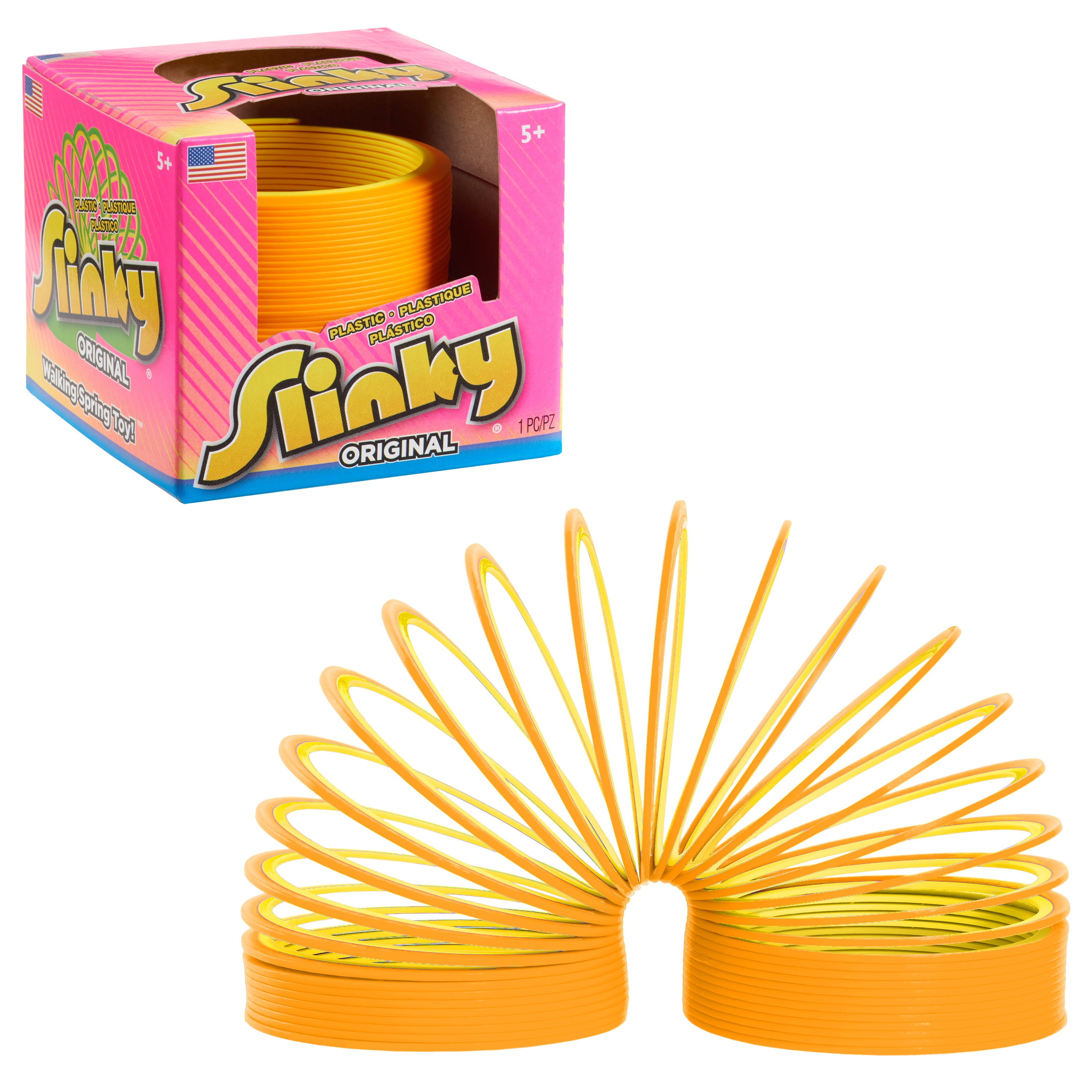 Slinky the Original Walking Spring Fidget Toy, Plastic Slinky ...