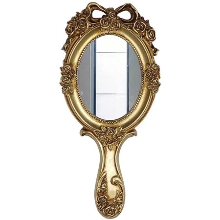 European Style Mirror Vanity Mirror Hand-held Special Hand Portable ...