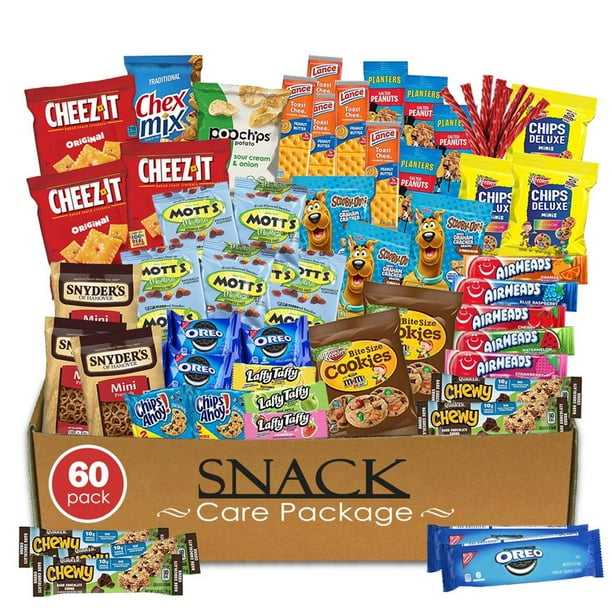 ONE-STOP Ultimate Snack Care Package, Variety Assortment of Chips ...