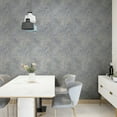 Modern Raffia Natural & Grey Wallpaper - Walmart.com