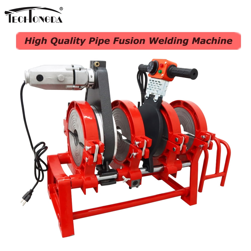 TECHTONGDA HDPE Butt Fusion Welding Machine 4 Clamps Pipe Fusion Welder ...