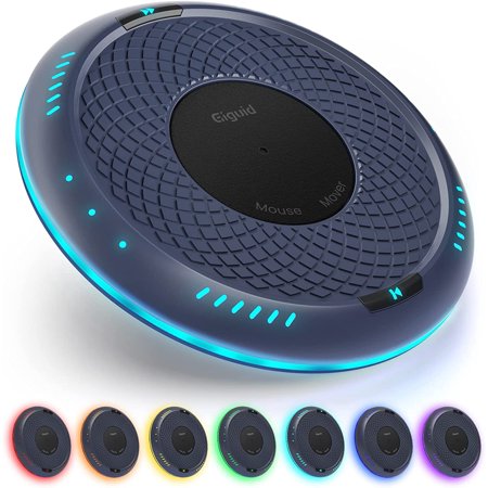 G Mouse Jiggler Undetectable Mouse Mover Pad with Timer, LED Light ...