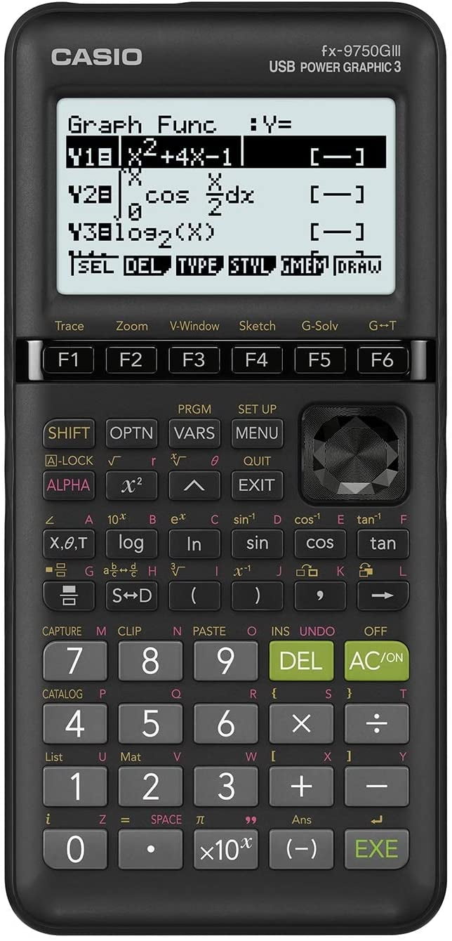 Casio fx-9750GIII Black Graphing Calculator | Walmart Canada