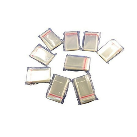 JSP®CLEAR CELLOPHANE BAGS WITH ADHESIVE STRIP PLAIN,1000 3"X3 ...