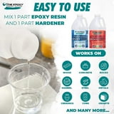 The Epoxy Resin Store Quick Mix Crystal Clear Non-Toxic Art Resin ...