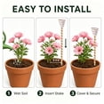 3PC Electroculture Plant Stakes, 11.8'' Copper Coil Garden Antennas ...