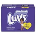 Luvs Pro Level Leak Protection Diapers Size 4 144 Count - Walmart.com