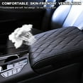 Universal Centre Car Armrest Box Pad, Leather, Black - Walmart.com
