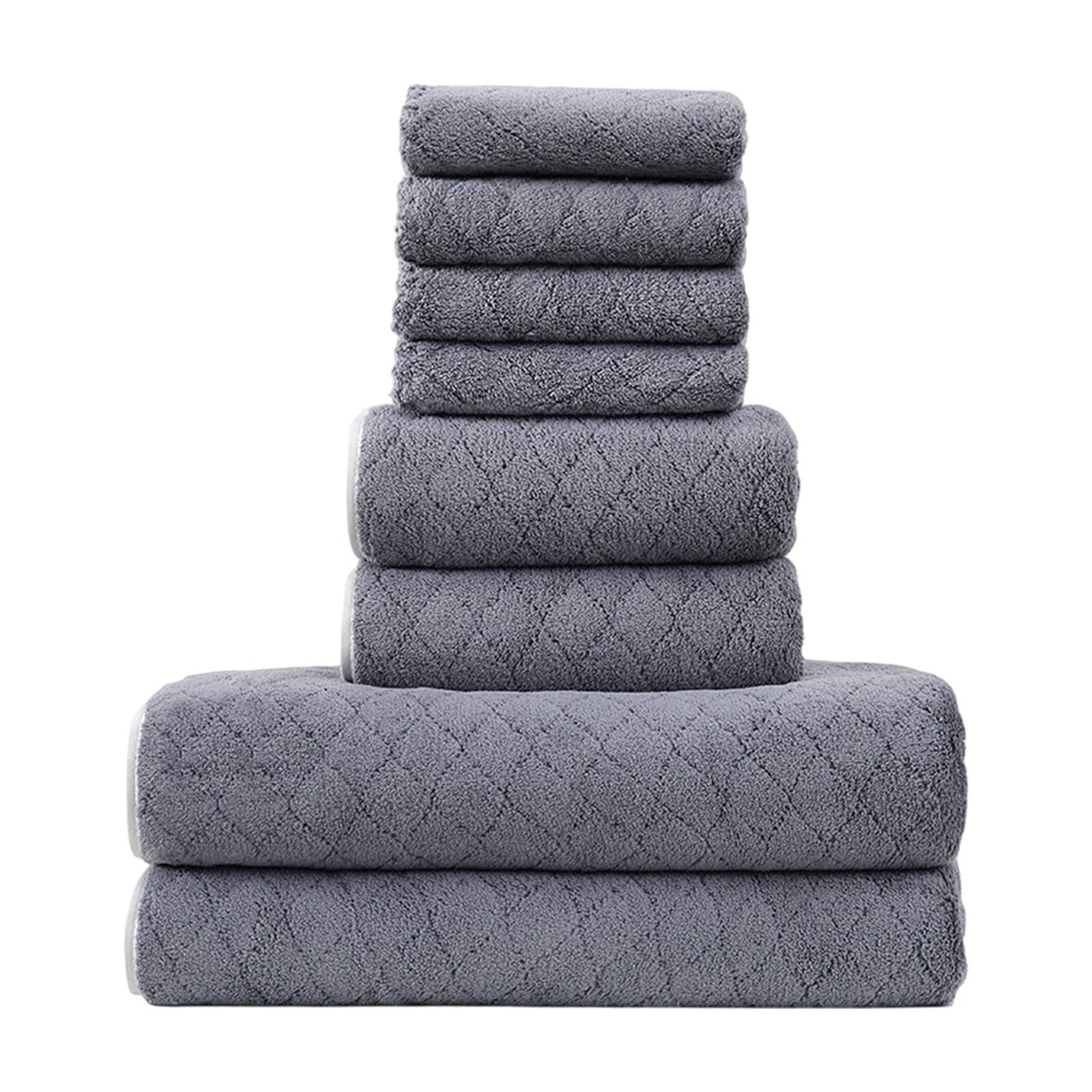 Click here for Generic Black Dark Gray 8-Piece Velvet Towel Bundl... prices