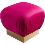 Lotus Hot Pink Ottoman - Walmart.com