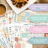 Happy Planner Stickers Book 24 Sheets, 1700+Pcs Bohemia Annual Plan ...