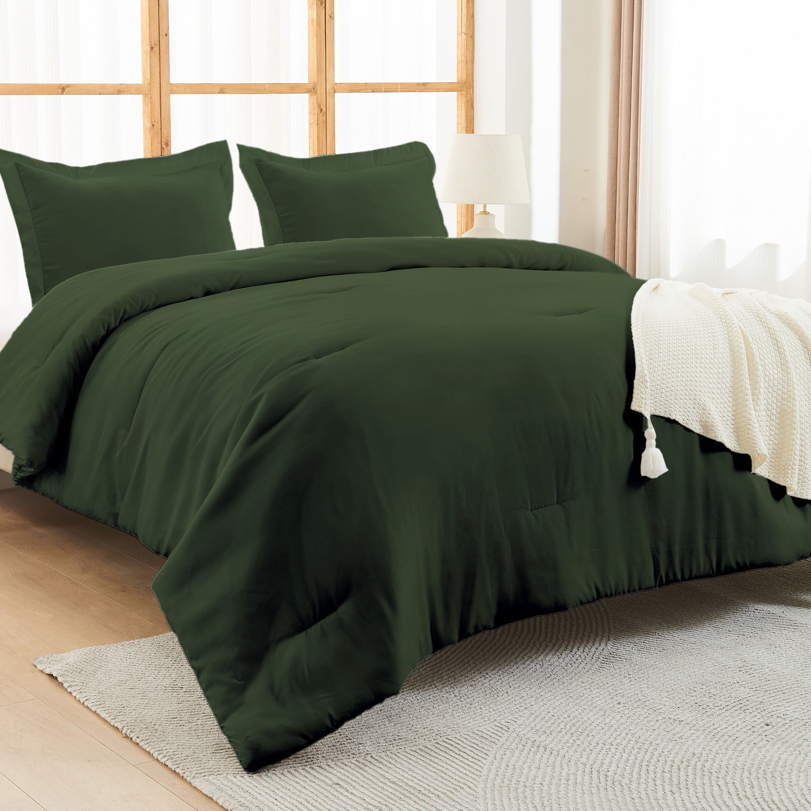 Click here for Hitime Ultra Soft Beige King Size Comforter Set 3... prices