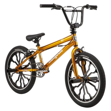 Mongoose BRAWLER Boys' Freestyle BMX Bike, 20" wheels, Black - Walmart.com