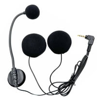 BAOFENG 2 PIN Full Face Motorcycle Helmet Kit, Dual Side Earpiece Mic ...