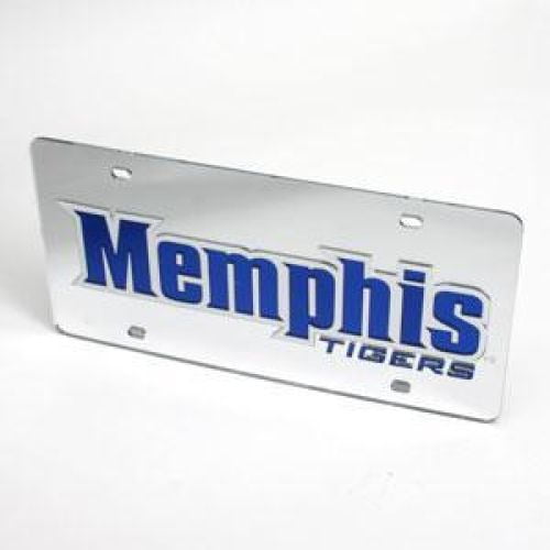 Memphis Tigers License Plate - Mirrored - Walmart.com