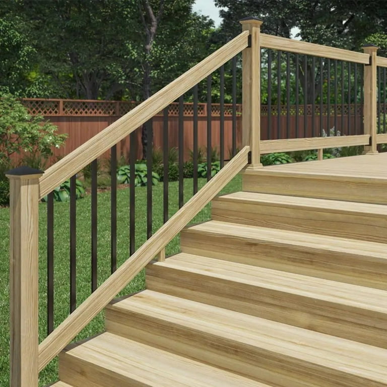 Pressure Treated Deck Railing