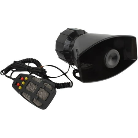 EPathChina 100W 7 Tone Sound Car Siren Emergency Sounds Vehicle orn ...