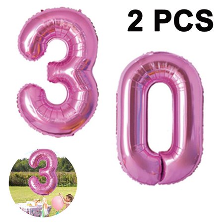Number Balloon Large Balloon Birthday Party Decorations | Walmart Canada