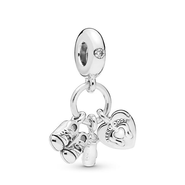 PANDORA - PANDORA My Little Baby Charm - 798106CZ - Walmart.com ...