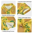 Boys Button-Down Shirt Short Sleeve Shirt Tops for 4Y Capybara and ...
