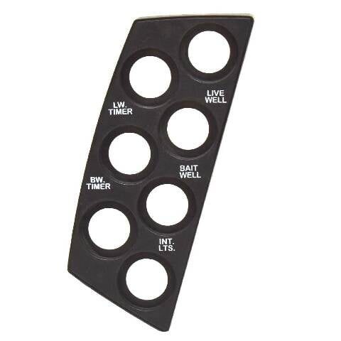 Ranger Boat Blank Switch Panel 204946 | 619FS Black 2015 - Walmart.com