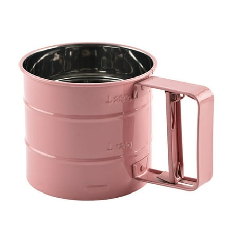 Destyer Handheld Flour Sieve Home Kitchen Flour Icing Sugar Strainer ...